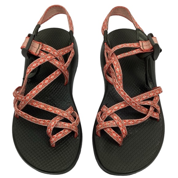 Chaco | Shoes | Chaco Sandals Zcloud X2 Strappy Orange Womans Size 8 | Poshmark